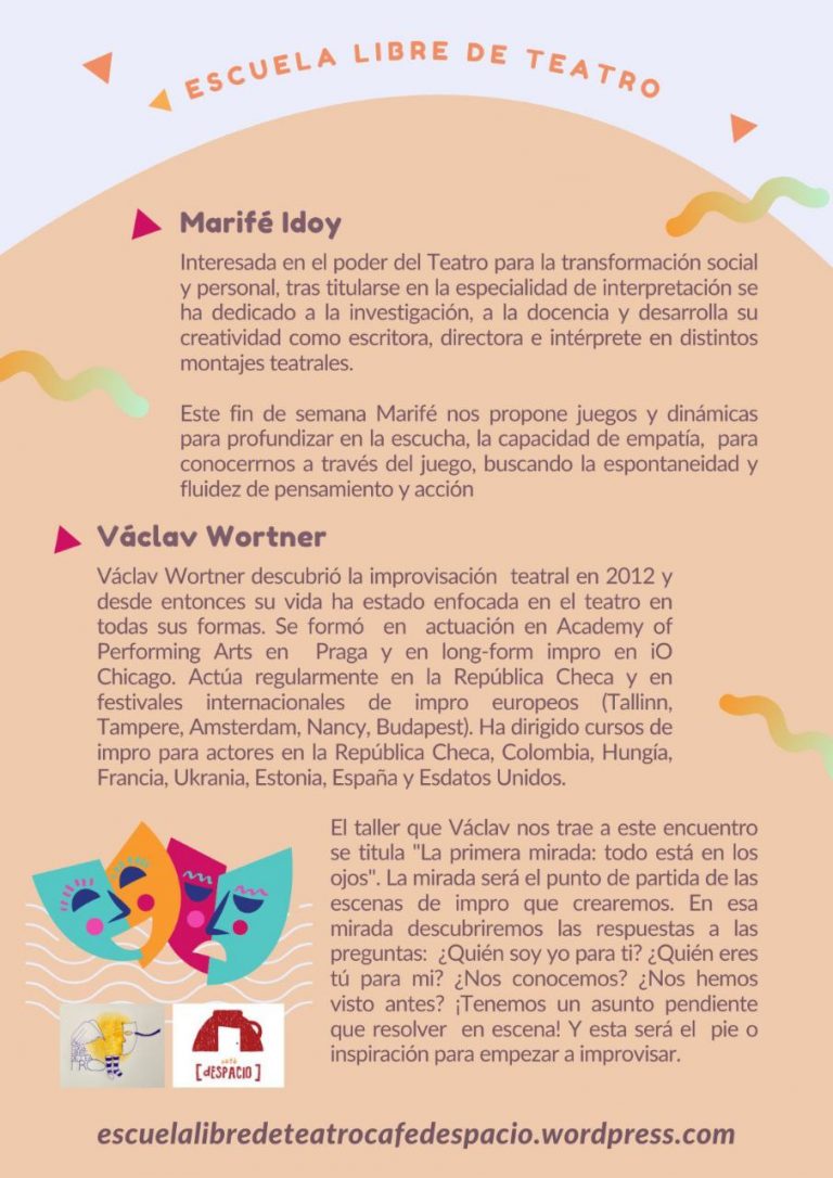 SEMANA DE IMPRO TEATRAL CON VÁCLAV WORTNER